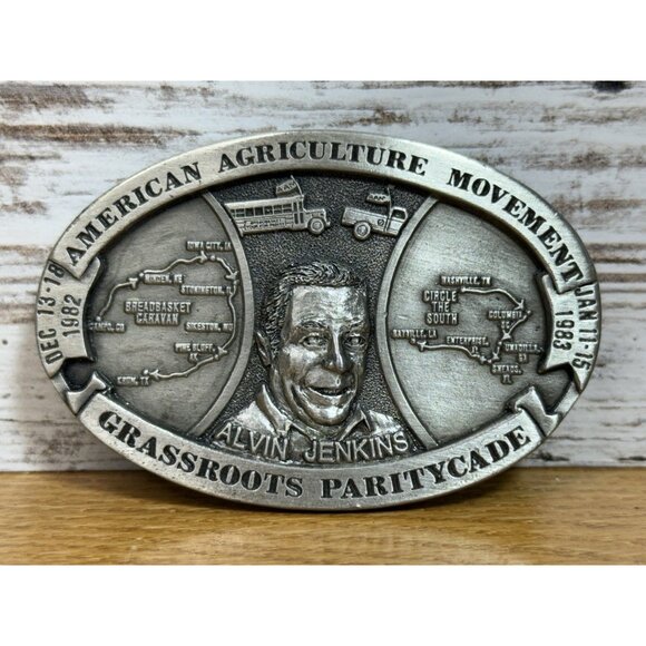 American | Other | American Agriculture Movement Commemorative Belt ...